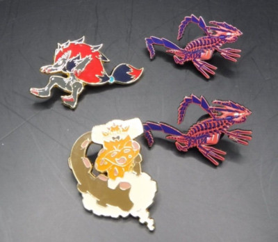 Lot of 4 Pokemon Pins Eternatus Landorus Zoroark | eBay