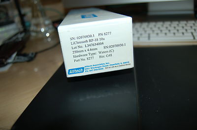 New HPLC column Alltex LiChrosorb RP-18 C18 10 um 4.6 x 250 mm Part No ...