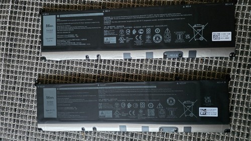 Genuine Dell 86WH 69KF2 and 56WH 8FCTC battery for XPS 15, Precision ...