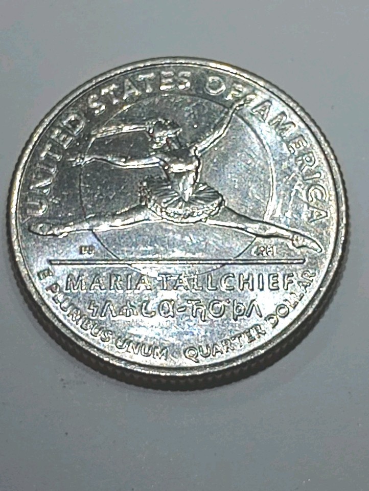 2023 D Maria Tallchief American Women Quarter Rim offset | eBay