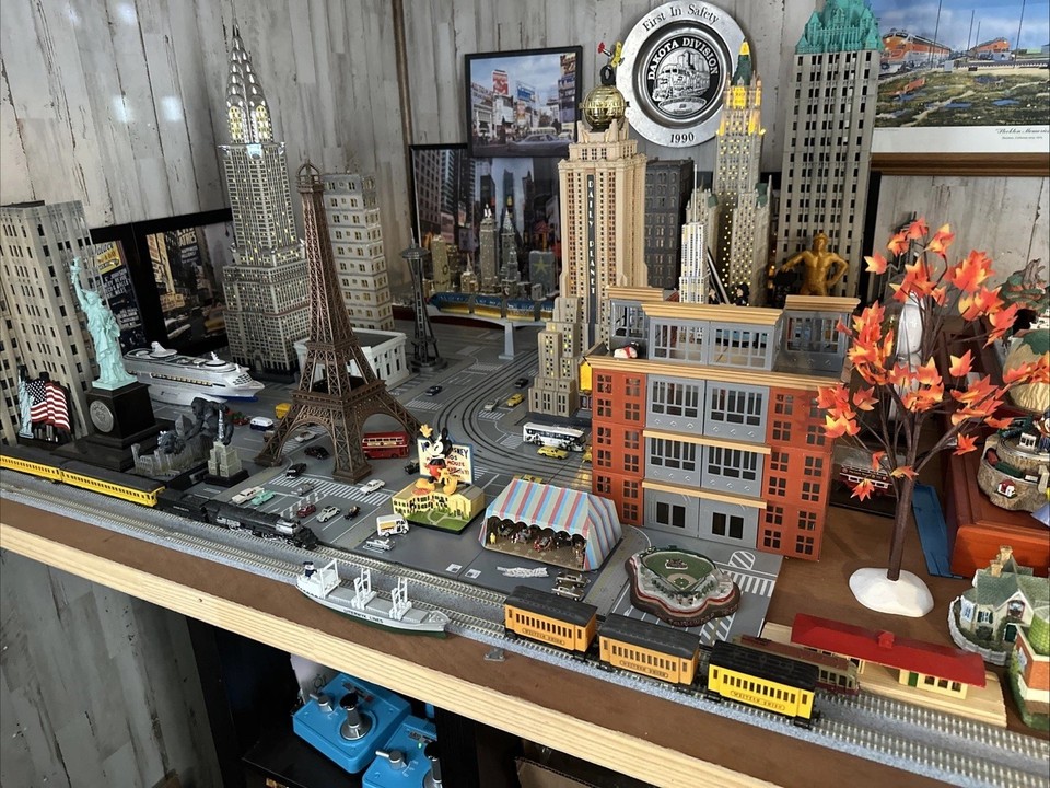 Train Layout & Toy Collection Including Lionel, LGB, McCoy, Menards ...