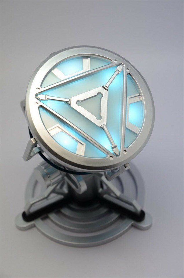 In Stock Iron Man 1:1 Scale Arc Reactor Led Light Tony Stark Mk6 Light ...