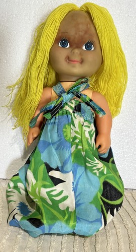 Vintage Doll. 80’s ?? String Hair. Appears To Be Original Clothes. As ...