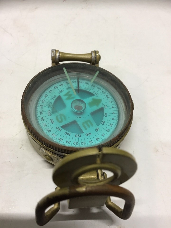 Lensatic Precise Liquid Filled Compass Made In Japan In Working ...