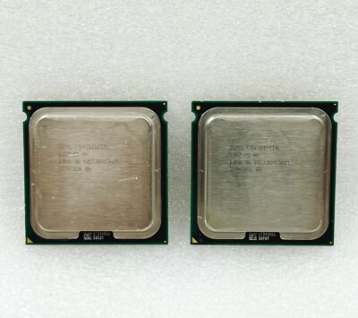 A pair Intel ES CONFIDENTIAL Q3KZ ES A4 LGA775 CPU High collectible ...