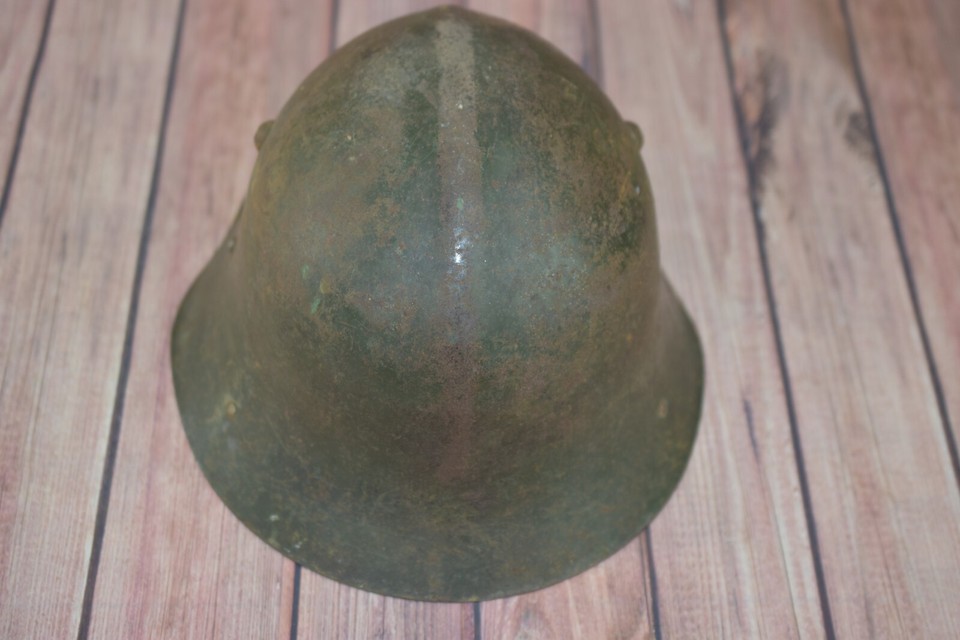WW2 M36 German Helmet with Grey Liner 1936 WWII | eBay