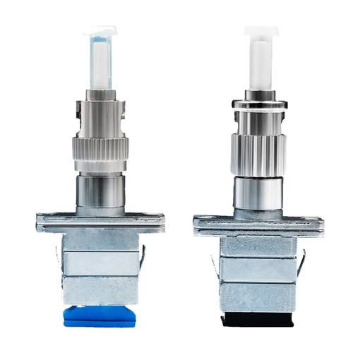 Fiber Optical Connectors ST Male to SC Female Adapters Single Mode ...