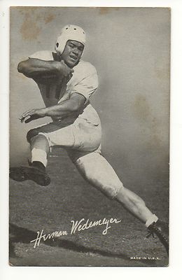 1948 Exhibit Football Card #56 Herman Wedemeyer-St Marys'-Short Print G ...