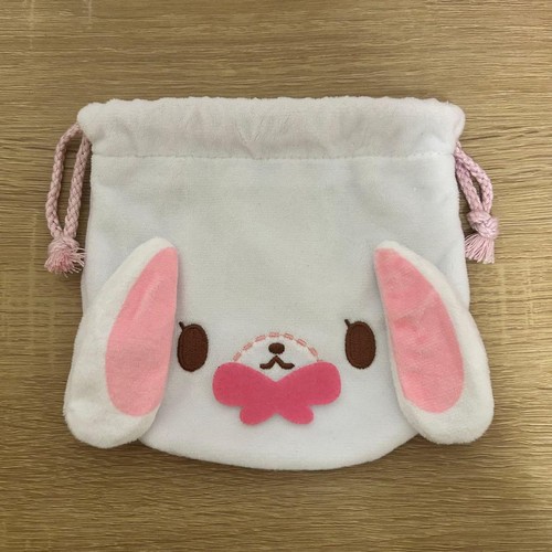 Sugar Bunny's Gacha Fluffy Drawstring Shirosa | eBay