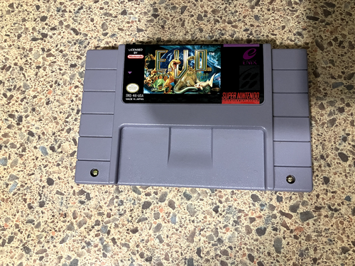E.V.O. Search For Eden EVO (Super Nintendo SNES ENIX, 1993) CART ONLY ...