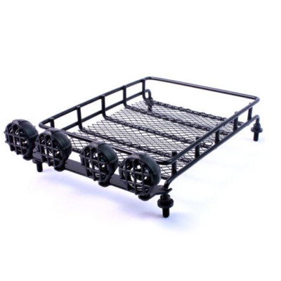 Yeah Racing 1/10 Body Accessories Luggage Tray with Light Bar YA-0253BK ...