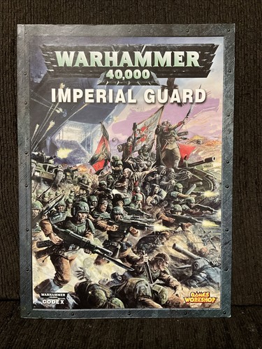 Warhammer 40k Imperial Guard Codex Softcover (2009) Games Workshop | eBay