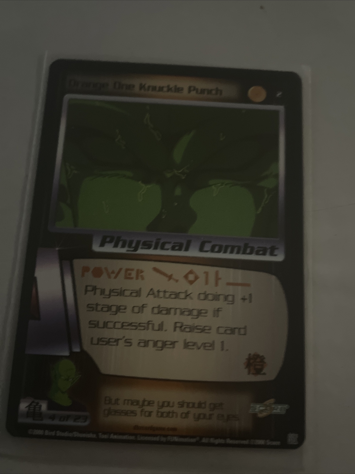 dragon ball ccg/orange One Knuckle Punch | eBay