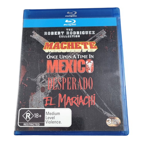 The Robert Rodriguez Collection - Blu-Ray - 4 Movies - Region B ...