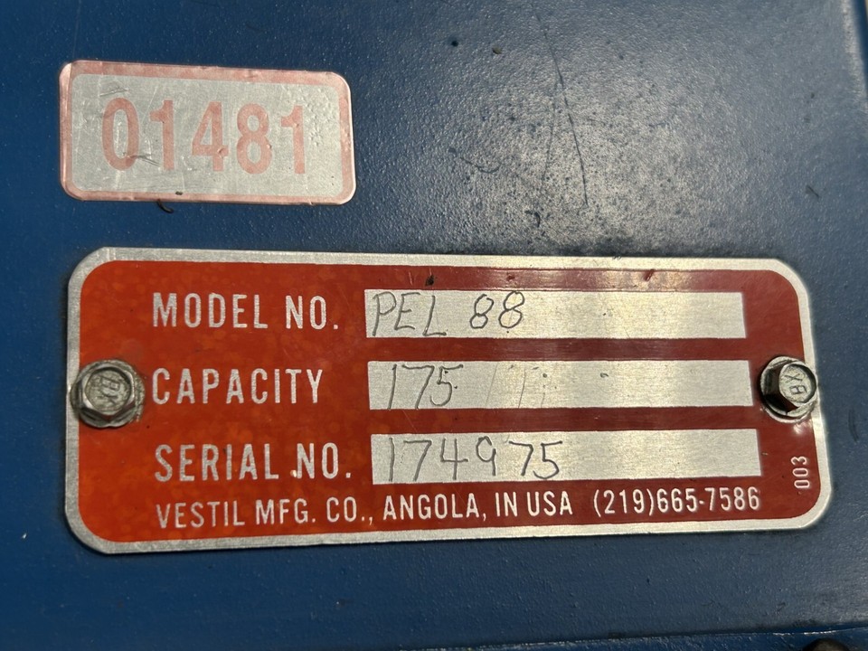Vestil PEL-88 Steel Quick-Lift with Modified Table | eBay