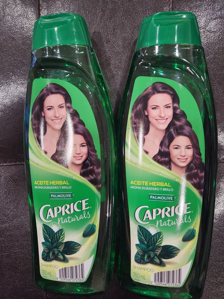 2 PACK PALMOLIVE CAPRICE NATURALS SHAMPOO LONG LASTING AROMA 25.7 FL OZ ...