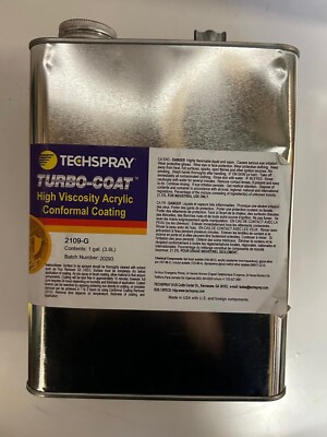 Techspray 2109-G Turbo-Coat High Viscosity Acrylic Coating 1 Gal (3.8L) - 20293 | eBay