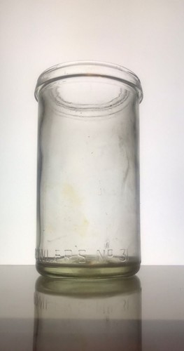 FOWLER VACOLA #31 JAR 16.5CM CLEAR GLASS C1945 | eBay