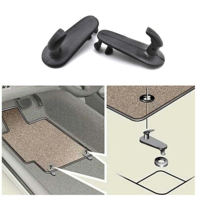 2PCS Car Mat Fixing Clips Floor Carpet Clips Hook For TOYOTA Carola ...