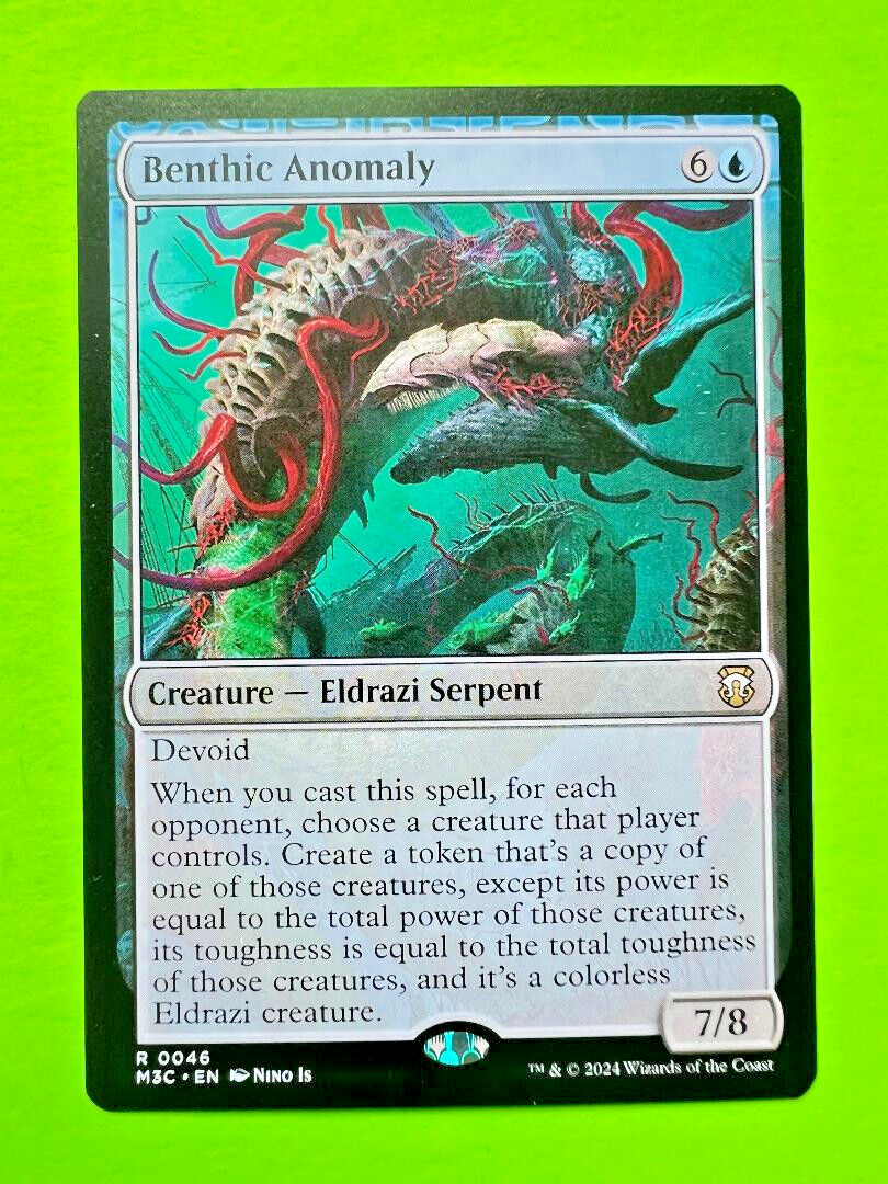 MTG - Modern Horizons 3 - Benthic Anomaly- Rare - 0046 | eBay