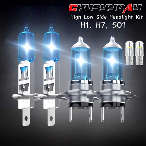 For Ford Focus MK2 Headlight Xenon White 2004-2010 Hid 55w Led Side ...