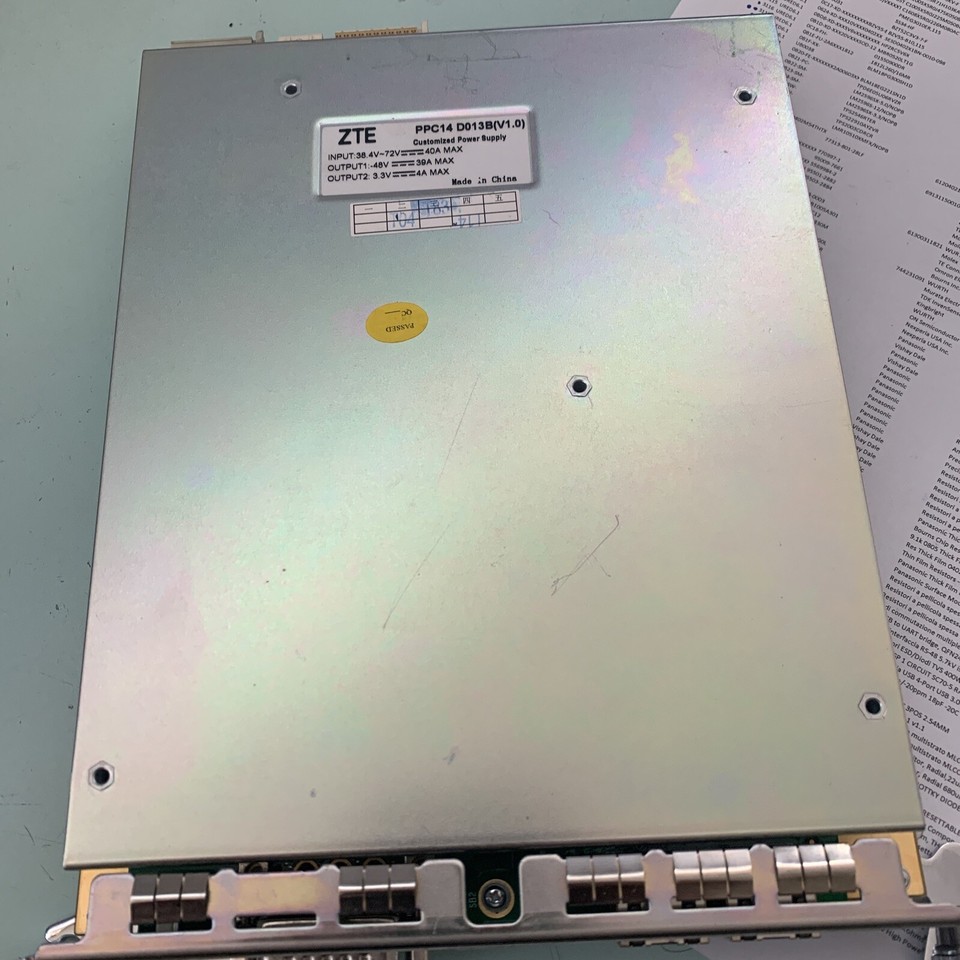 ZTE PRAM AC POWER CARD C320 OLT PPC14 D013B | eBay.de