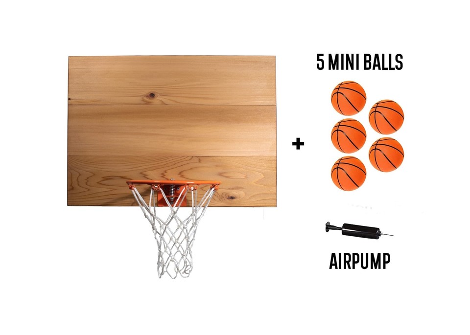 Elite Mini Basketball Hoop & Ball Set, Wall Mount, Indoor Made in The ...