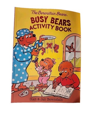 The Berenstain Bears Busy Bears Activity & Coloring Book by Stan&Jan 80 ...