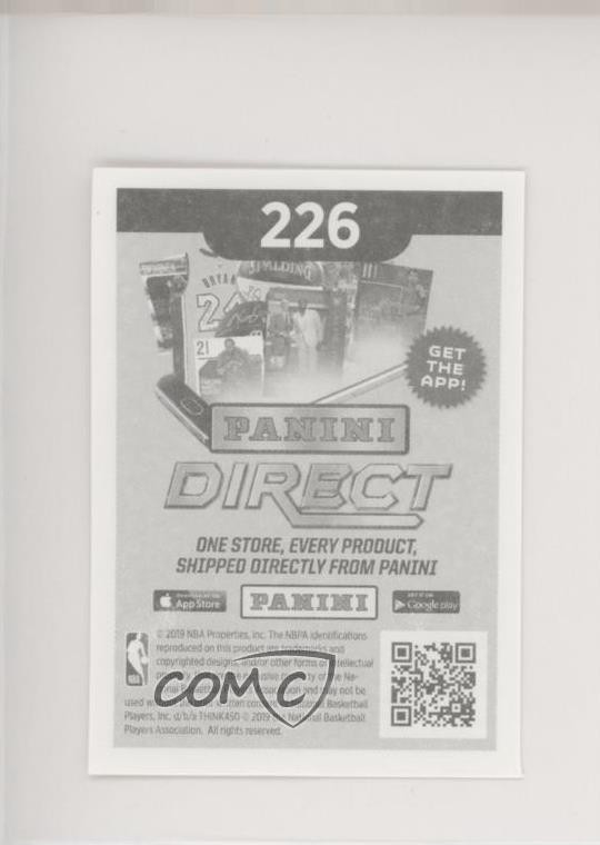 2019-20 Panini Sticker & Card Collection Album Stickers Pat Connaughton ...