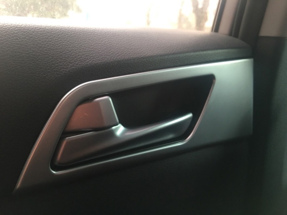 For Hyundai Tucson 2016-2021 Carbon Fiber Inside Door Handle Bowl Cup ...