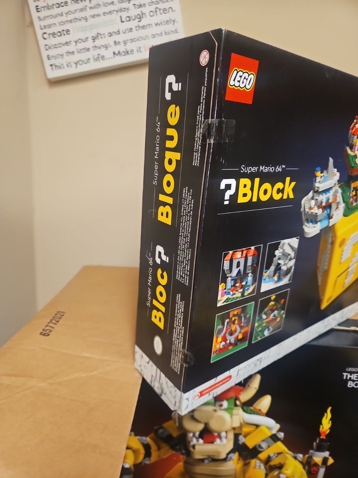 LEGO Super Mario: Super Mario 64 Question Mark Block (71395) | eBay ...