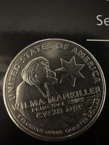 2022 Wilma Mankiller 'P' Cud Error Quarter | eBay