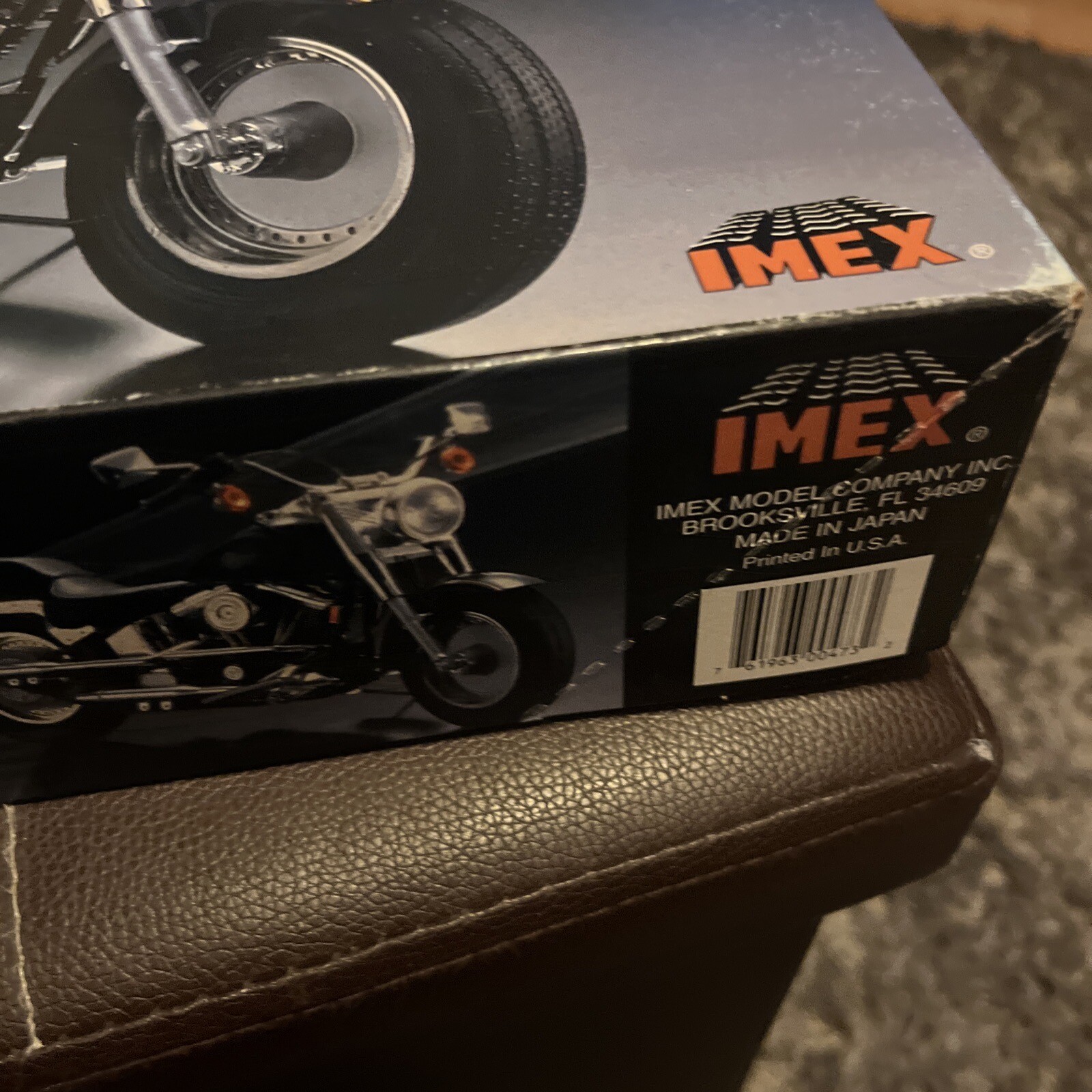 Harley Davidson FLSTF Special/Fat Boy 1/12 Scale Kit. IMEX | eBay