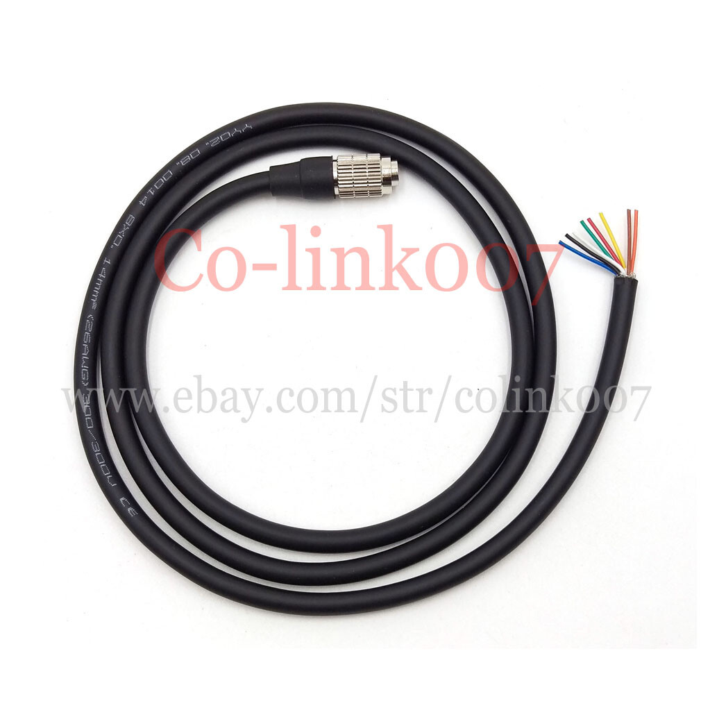 8pin GIGE GPIO Point Gray AVT CCD Industrial Camera Cable HR25-7TP-8P ...