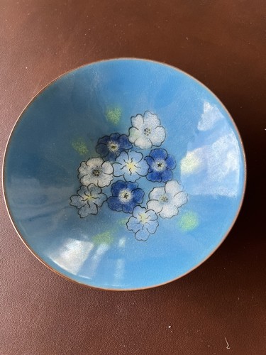 Vge Florence F. G. Holbrow Enamel Over Copper Floral Bowl MCM 5-1/2" | eBay