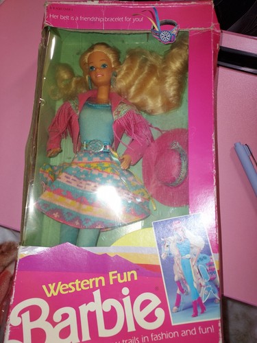Vintage Western Fun Barbie 1989 | eBay