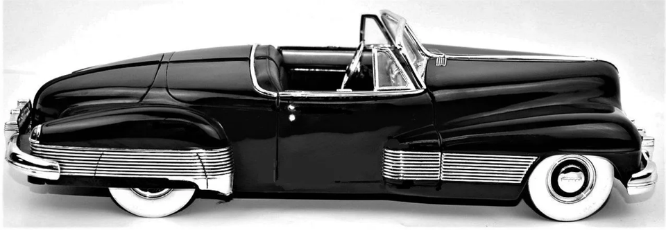 Harley Earl Concept Car w/ Orig.Engine&Wheel Rims1:18SCALE1959METAL ...