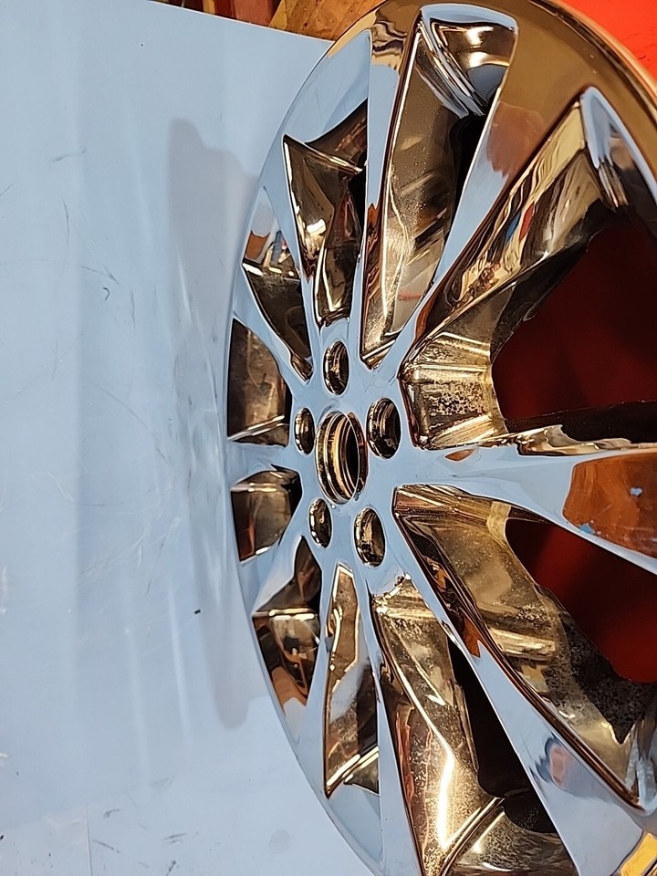 17" FORD FUSION PVD BRIGHT CHROME-W WHEEL RIM FACTORY OEM 10119 2013 ...
