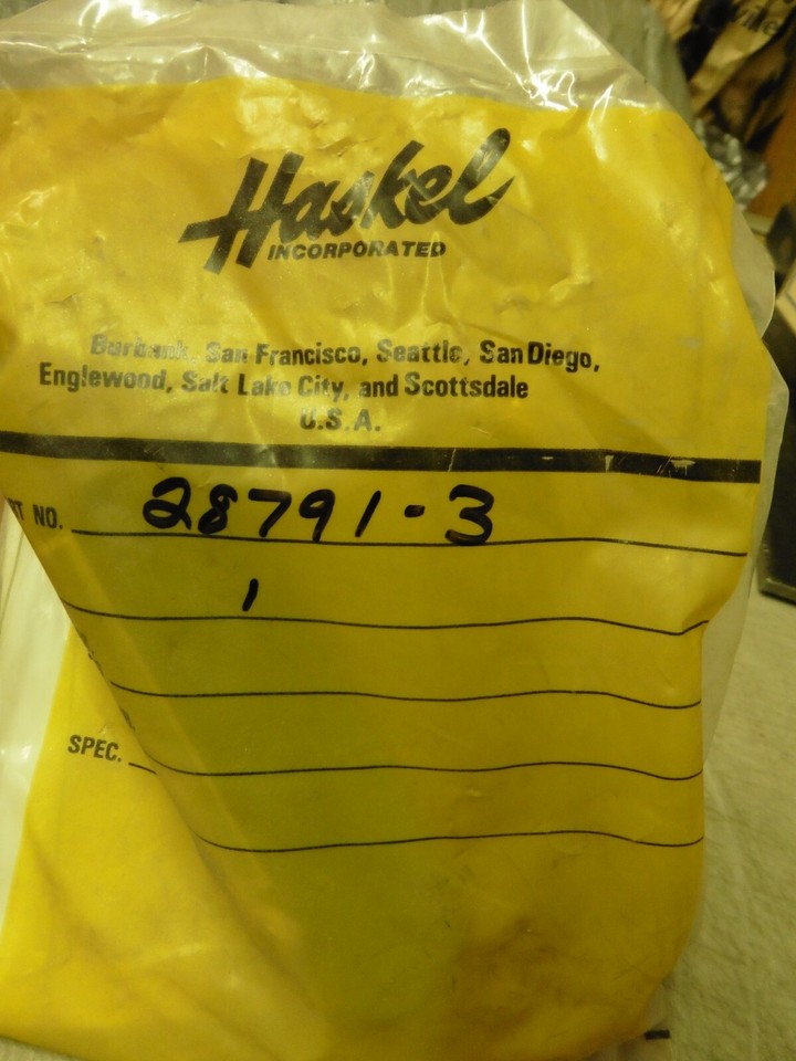 New Old Stock Haskel air pilot switch 28791-3 250 psi -750 psi | eBay