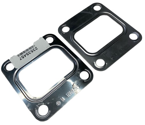 (Lot of two) Bent Gaskets For Detroit Turbocharger Gasket 23535457 See ...