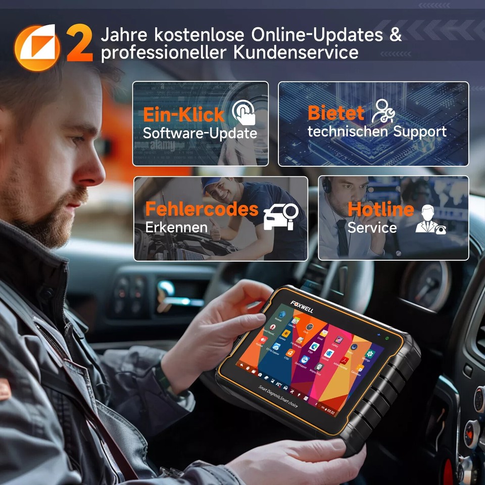 PORSCHE Alle-System Profi Auto OBD2 OBD Diagnosegerät Scanner Tablet ...