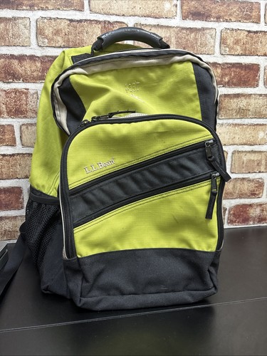LL BEAN Super Deluxe Book Pack, 41L Back Pack Green/grey / Black | eBay
