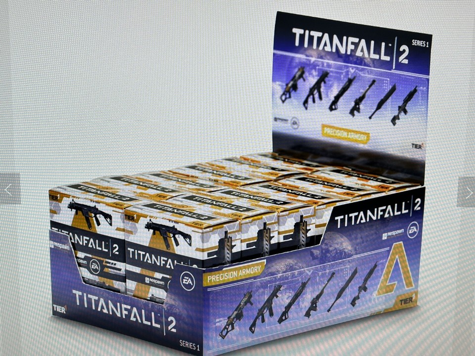 Titanfall 2 Series 1 Precision Armory Die-Cast Weapons SEALED Respawn ...