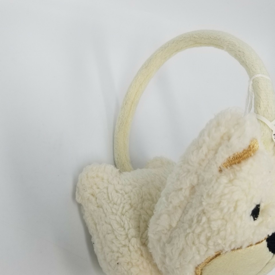 Cupcakes And Cartwheels Bear Earmuffs Fleece Lined 3 to 5 Years | eBay
