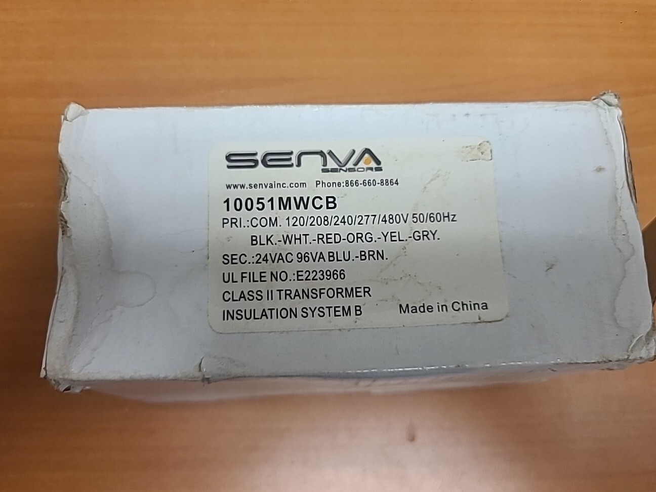 Senva 10051MWCB Class 2 Transformer | eBay