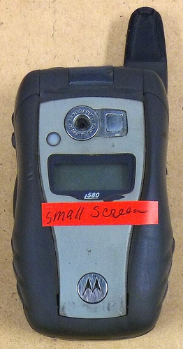 Motorola i series i580 - Black ( Nextel ) Rare iDEN PTT Flip Phone ...