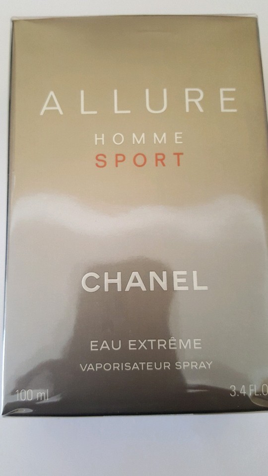 CHANEL ALLURE Homme Sport Eau Extreme Eau de Parfum EDP 3.4 oz / 100 ml ...
