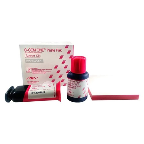 G-CEM ONE Paste Pak Self-Adhesive Resin Dental Cement Shade A2 | eBay