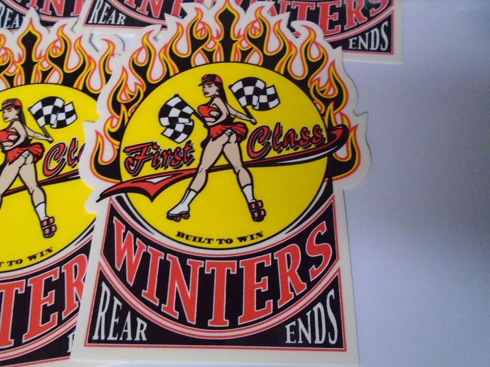 Winters Rear Ends Racing Decals(7) | eBay