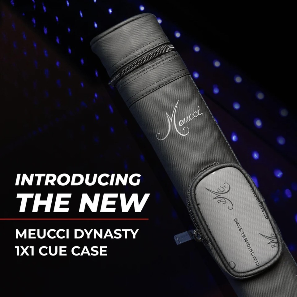 Meucci Dynasty 1X1 Hard Pool Cue Case | eBay